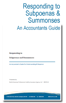 Accountants Guide to Subpoenas