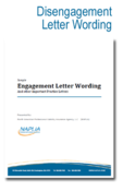 sample disengagement letter wording