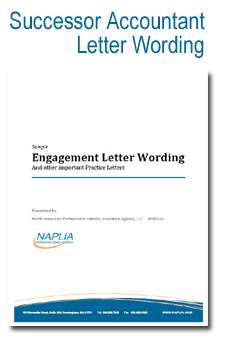 sample successor accountant letter wording
